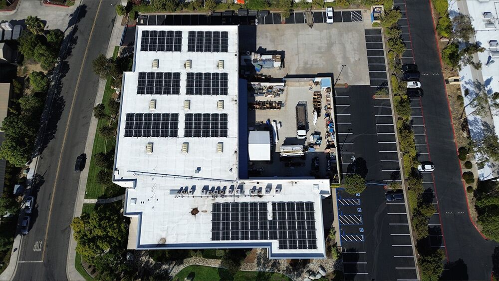 Commercial Solar Systems | Palomar Solar and Roofing